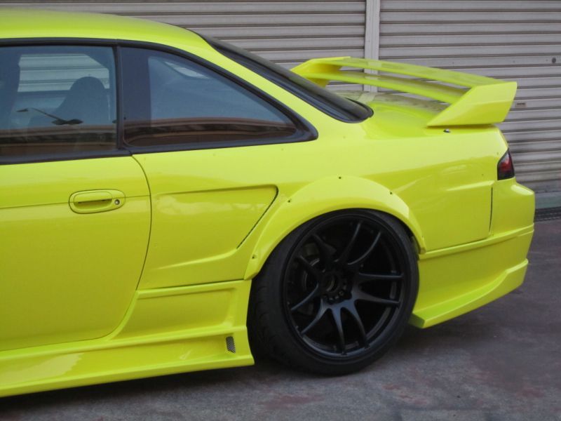 Car Modify Wonder Twin Blade Trunk Wing for Nissan Silvia 240sx S14 CM ...