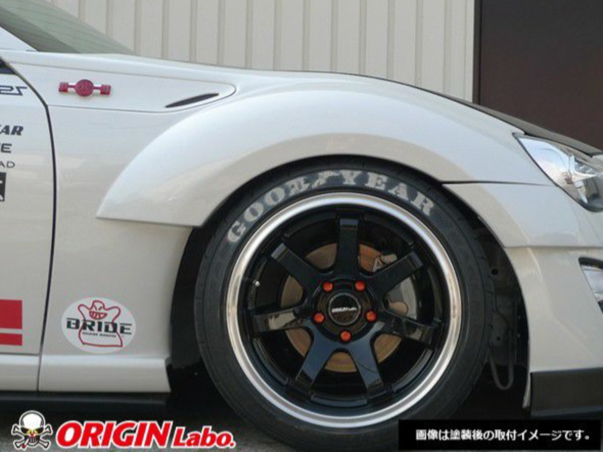 Origin Lab Front Fenders +35mm for Toyota86/FRS/BRZ – Parts From Japan