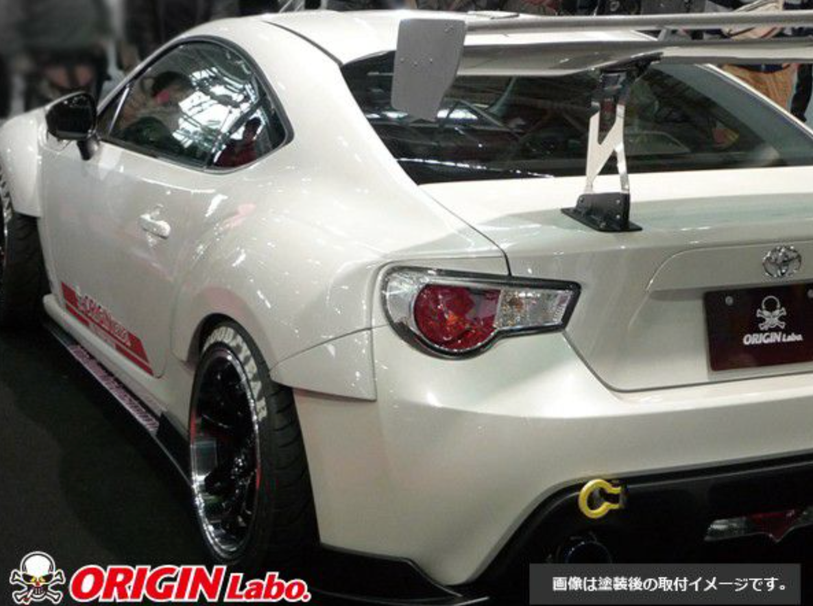 Origin Lab Rear Over Fenders +50mm for Toyota86/FRS/BRZ – Parts From Japan