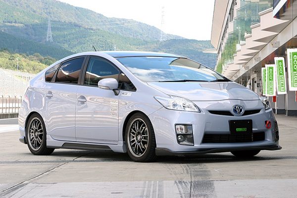 TOP SECRET Front Lip Spoiler for Toyota Prius 30 – Parts From Japan